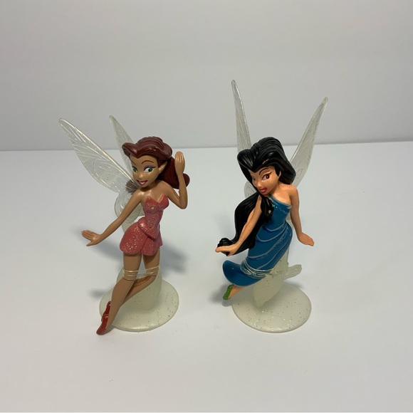 Disney | Toys | Disney Pixie Hollow Fairies Silvermist Rosetta ...